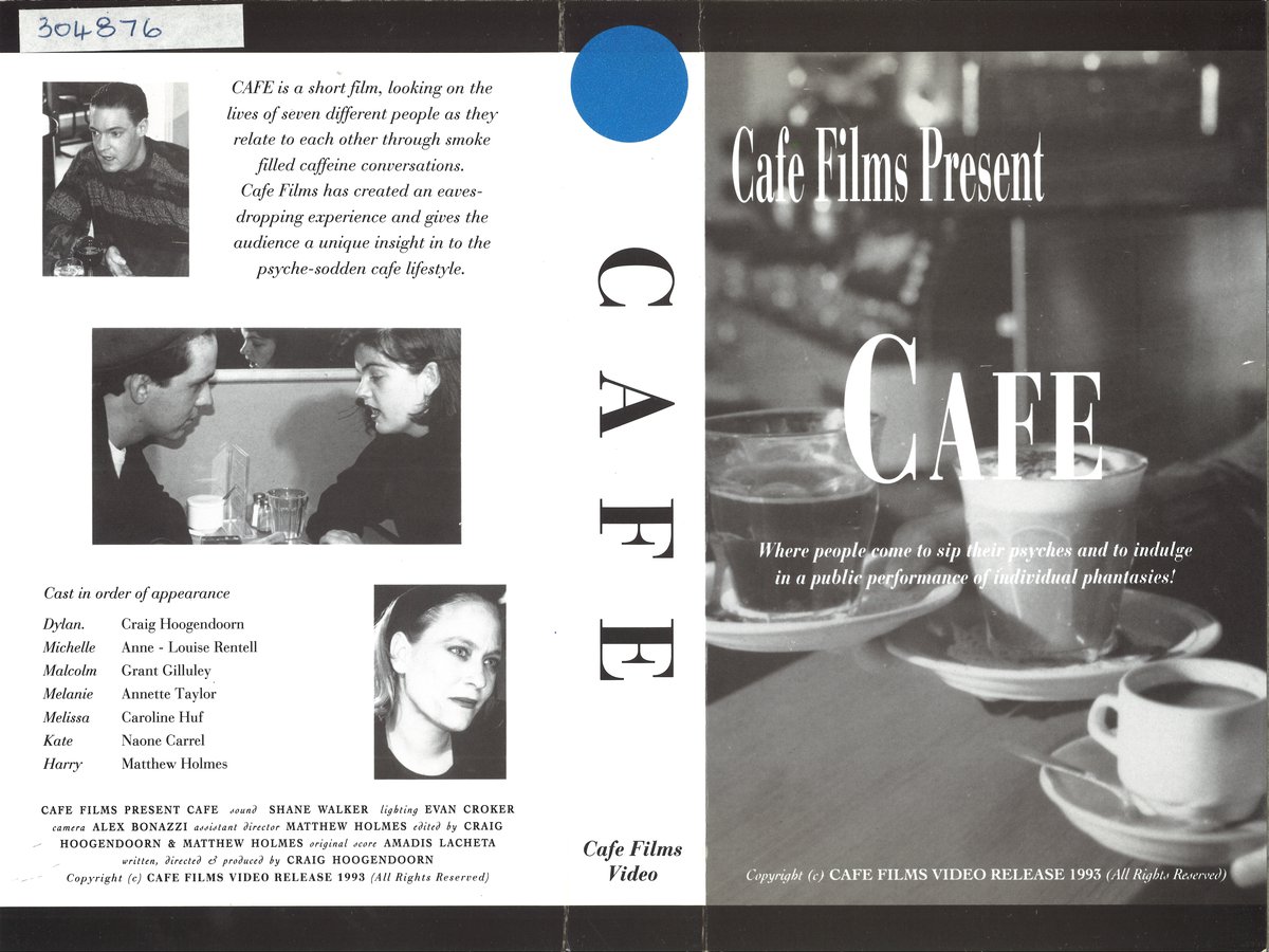 Cafe | Craig Hoogendoorn | 1992 | ACMI collection | ACMI: Your museum ...