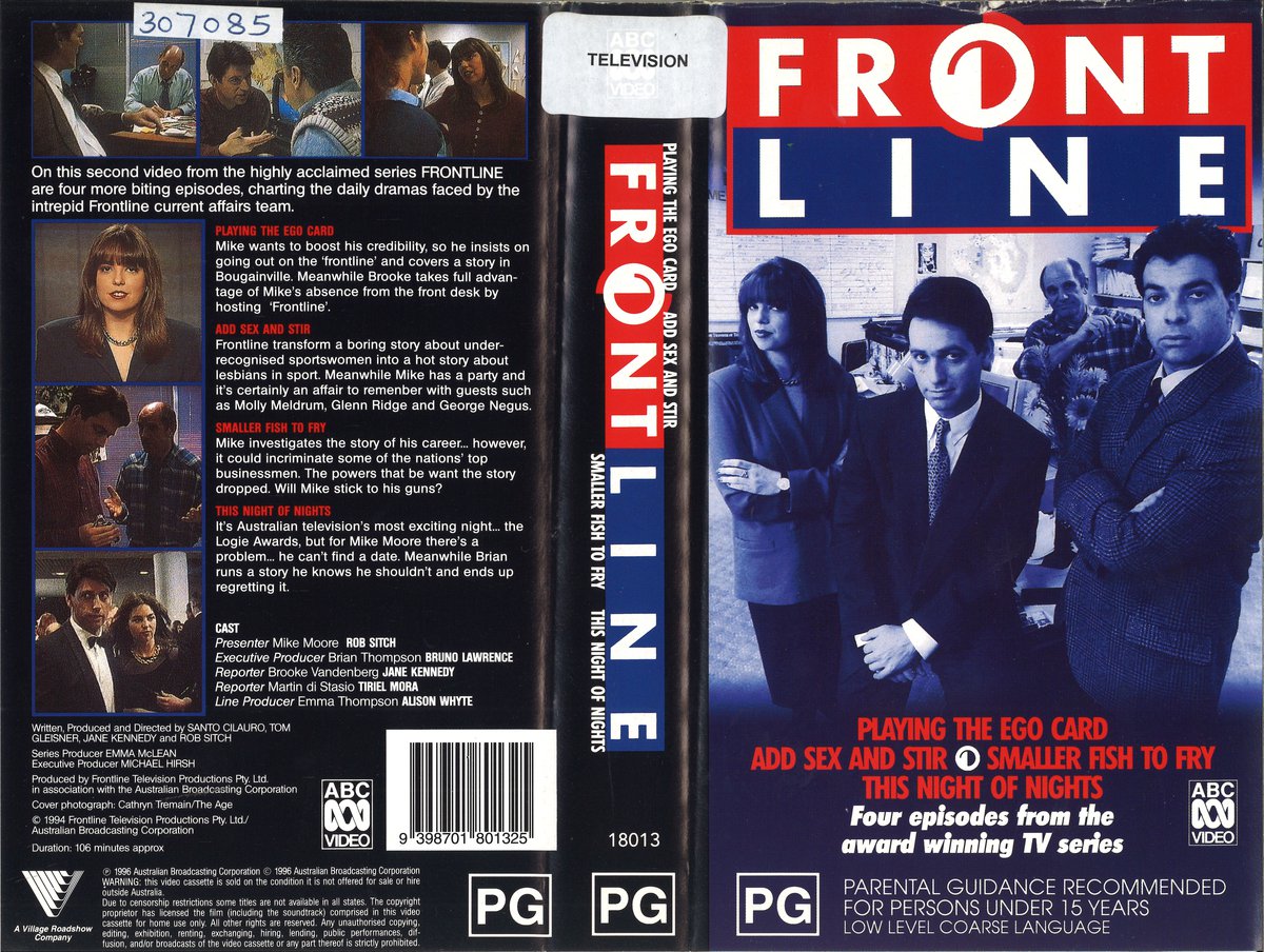Frontline. Series 1. Playing the ego card. Add sex and stir. Smaller ...