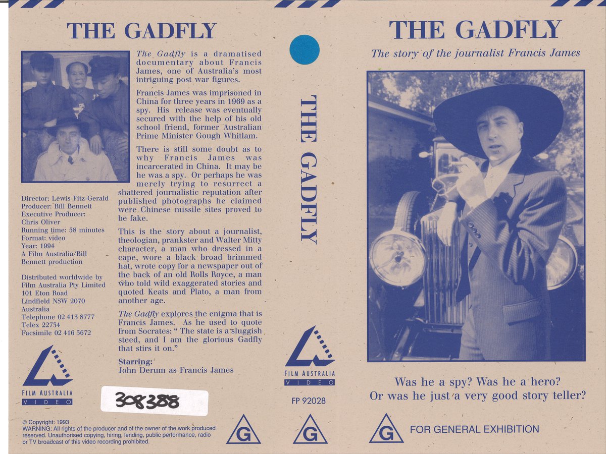 The Gadfly | Lewis Fitz-Gerald | 1994 | ACMI collection | ACMI: Your ...