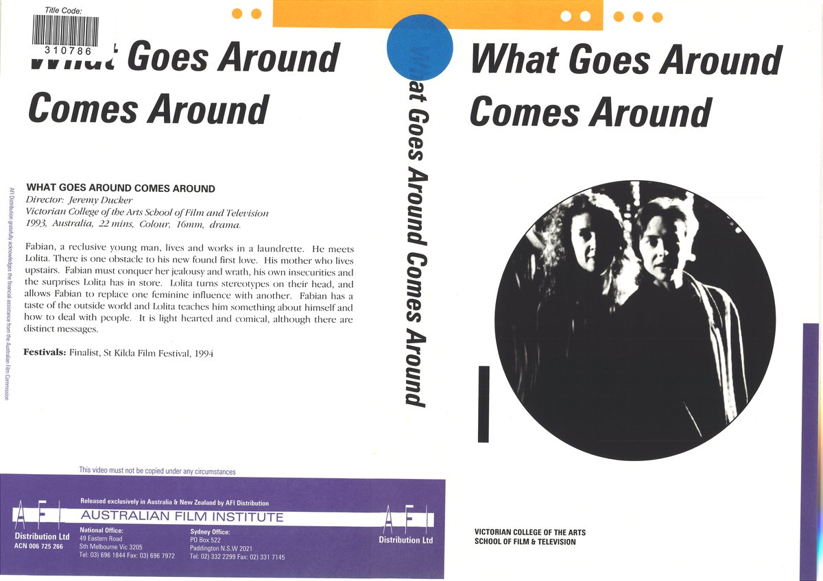 What goes around comes around | Jeremy Ducker | 1993 | ACMI collection ...