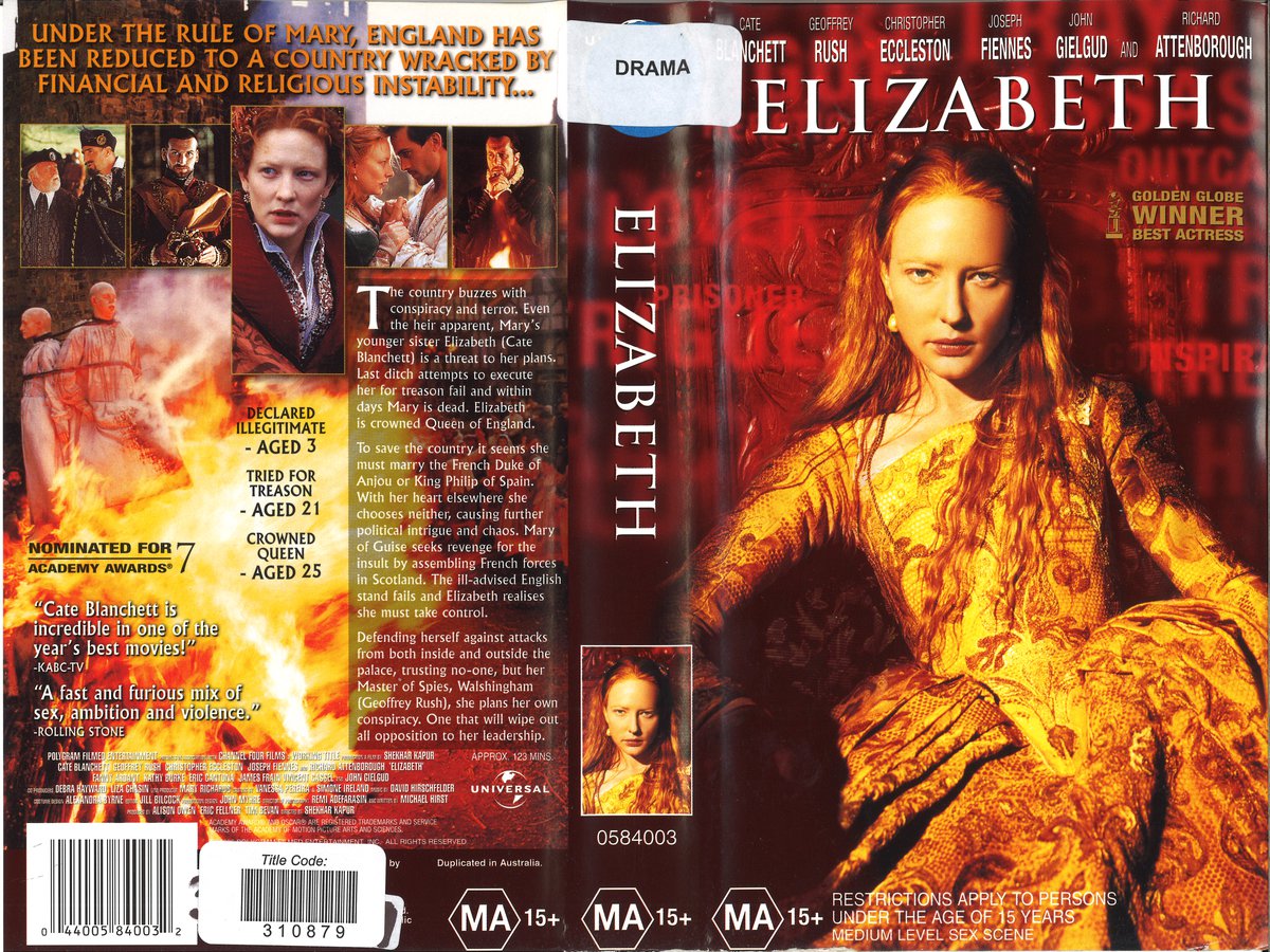 Elizabeth Film 1998