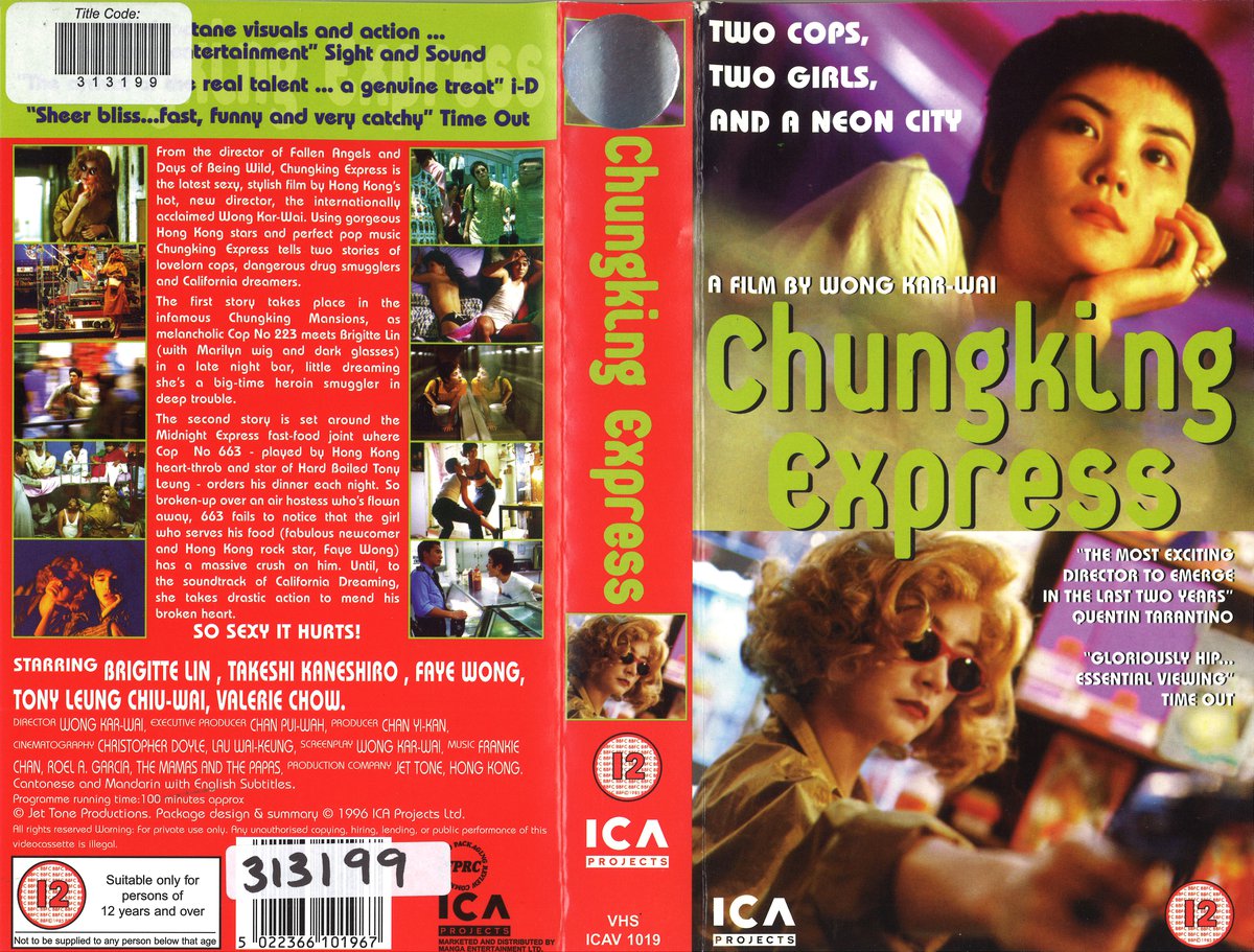 Chungking Express Numéro Cinq At The Movies: Wong Kar Wai's