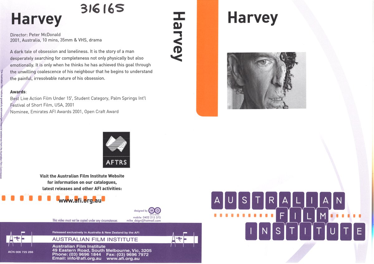 Harvey | Peter McDonald | 2001 | ACMI collection | ACMI: Your museum of ...