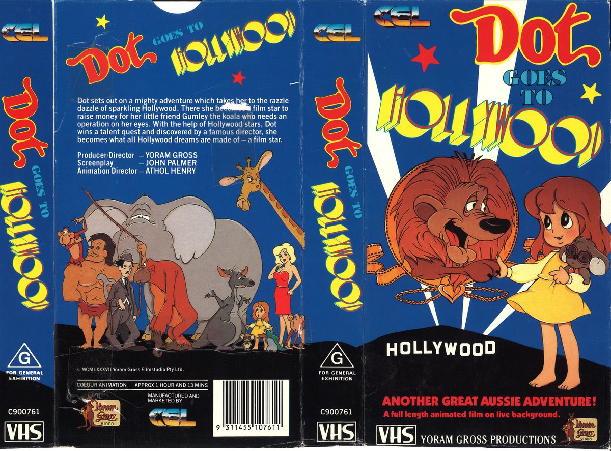 Dot goes to Hollywood | Yoram Gross | 1989 | ACMI collection | ACMI ...