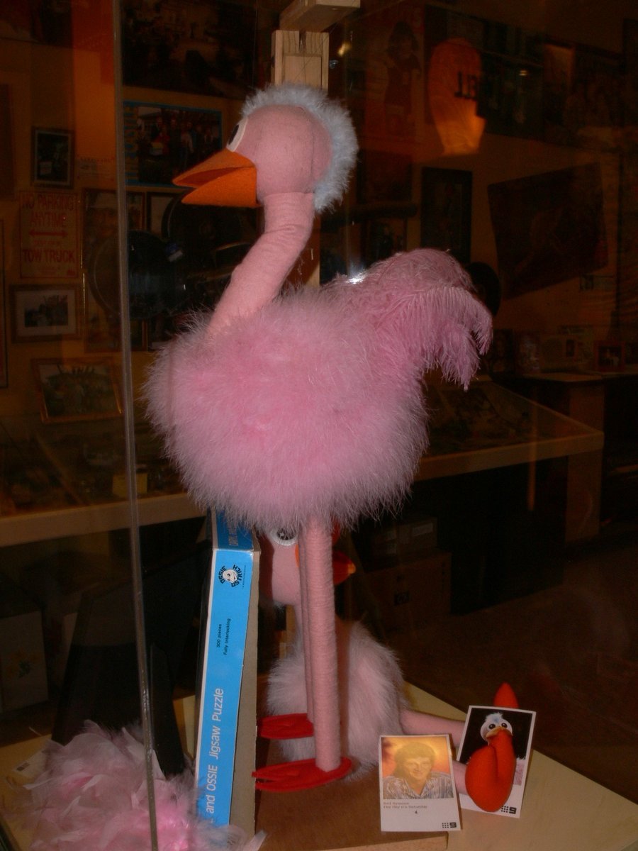 Ossie Ostrich | ACMI collection | ACMI: Your museum of screen culture