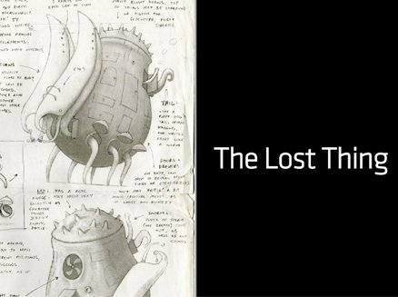 The Lost Thing: character | Richard Greenhalgh | ACMI collection | ACMI ...