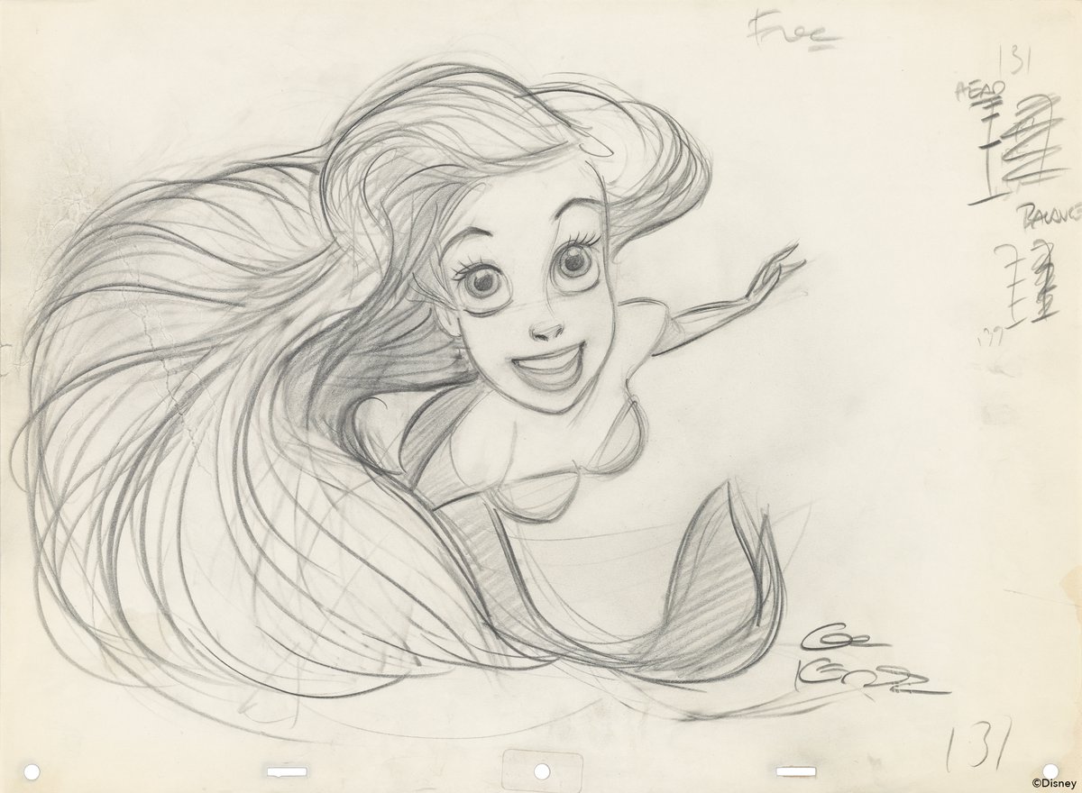 Disney Concept Art Little Mermaid