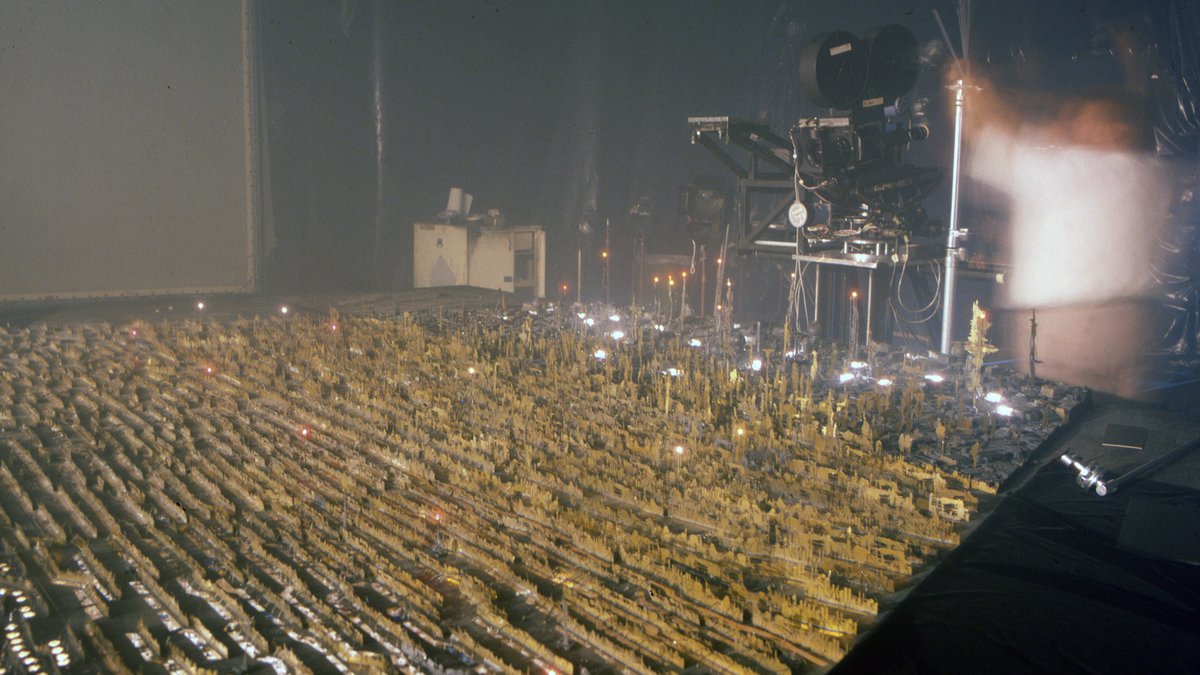 Making Blade Runner Hades landscape in model shop | Warner Bros ...