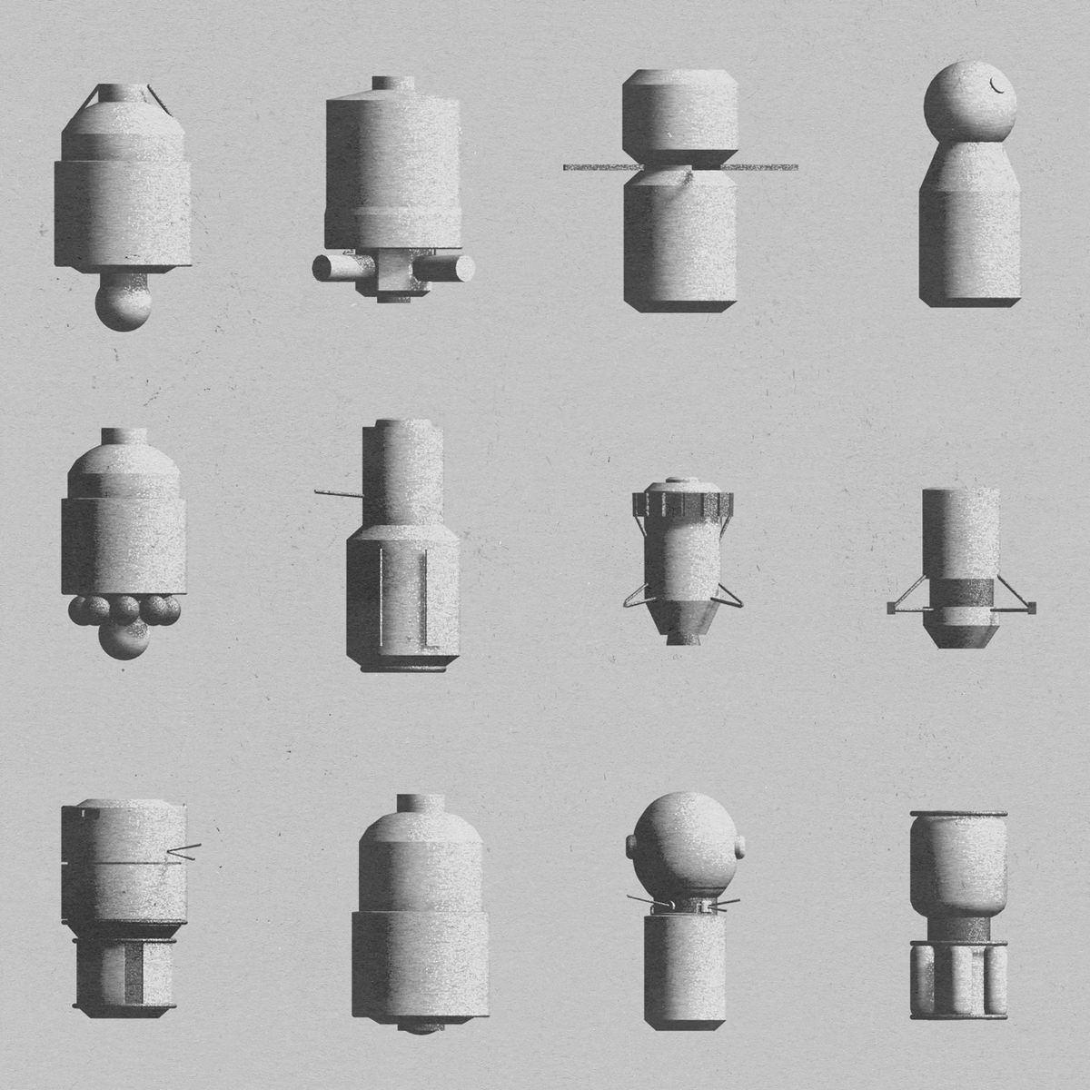 Space capsule concept art from Heavenly Bodies (2021) | 2018 | ACMI collection | ACMI: Your ...