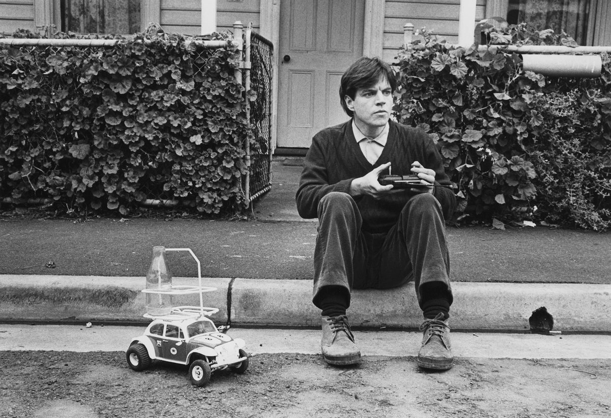 GRAPHIC: Malcolm with the remote controlled car 2 | 1985 | ACMI ...