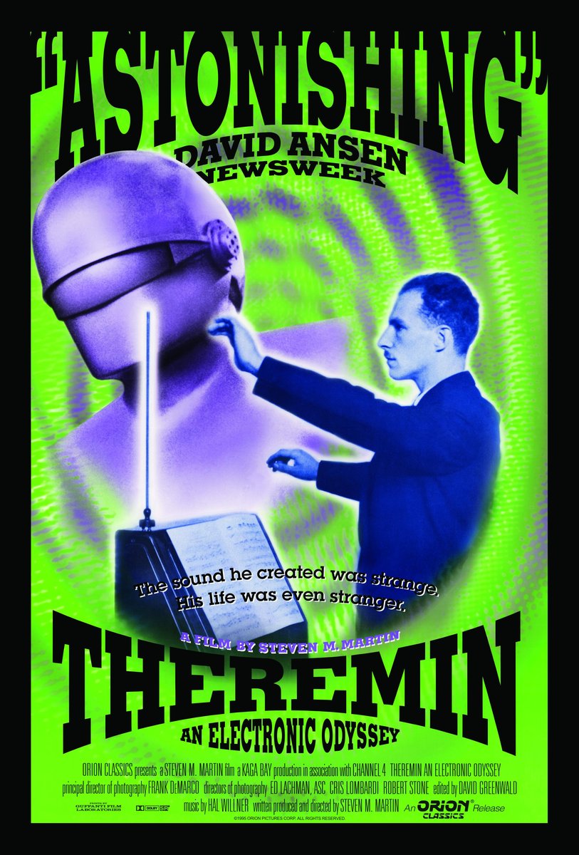 'Theremin: An Electronic Odyssey' documentary poster | Steven M Martin ...