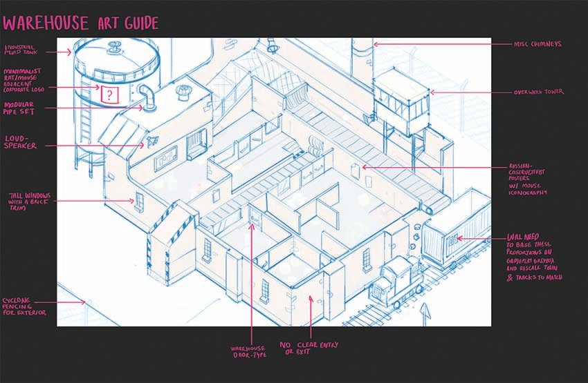 Level design from Moving Out | ACMI collection | ACMI: Your museum of ...