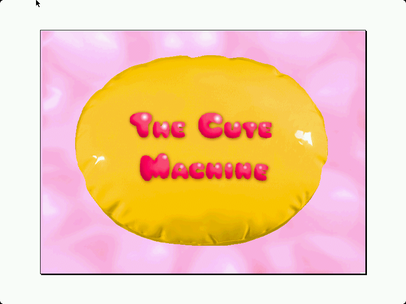 Screen capture from The Cute Machine | Martine Corompt | ACMI ...