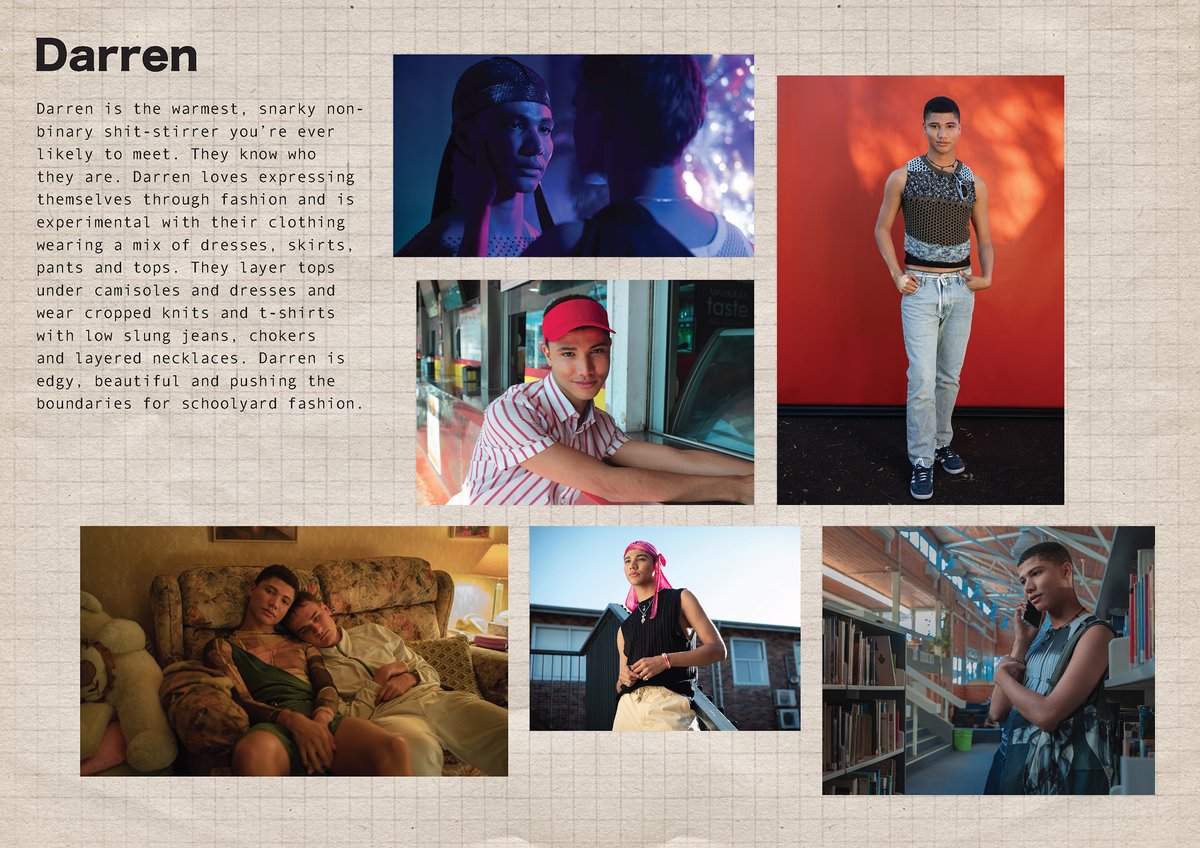 Character design board Darren | Rita Carmody | 2022 | ACMI collection ...