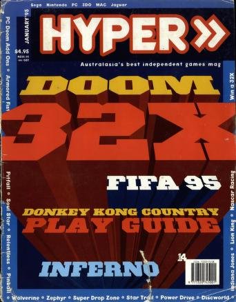Hyper >> [games magazine] Issue 14, January 1995 | Otter Publishing ...