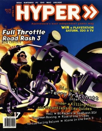 Hyper >> [games magazine] Issue 17, April 1995 | Otter Publishing ...
