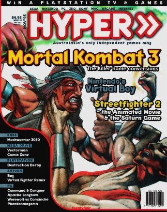Hyper >> [games magazine] Issue 24, November 1995 | Otter Publishing ...