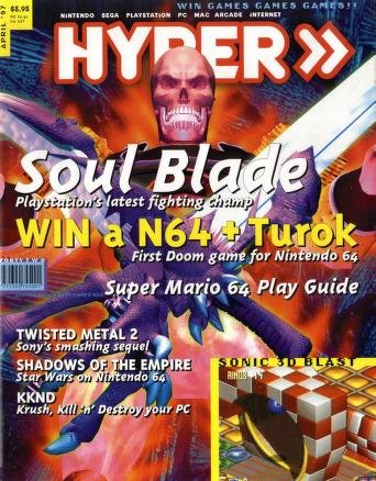 Hyper >> [games magazine] Issue 42, April 1997 | Next Publishing | 1997 ...