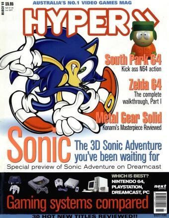 Hyper >> [games magazine] Issue 65, March 1999 | Next Publishing | 1999 ...