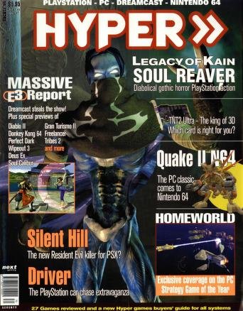 Hyper >> [games magazine] Issue 70, August 1999 | Next Publishing ...