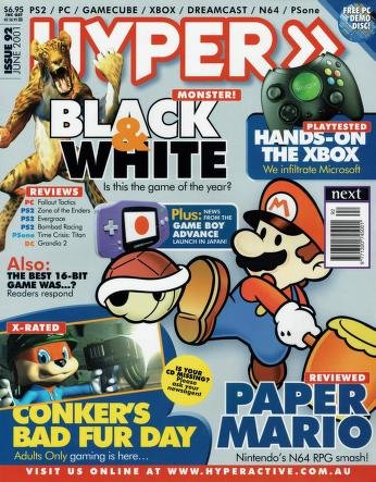 Hyper >> [games magazine] Issue 92, June 2001 | Next Publishing | 2001 ...