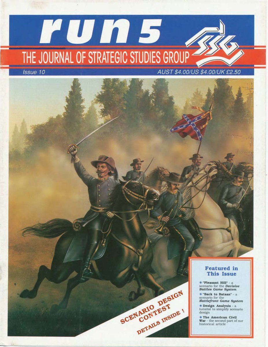 run 5: the journal of Strategic Studies Group [games magazine] Issue 10 ...