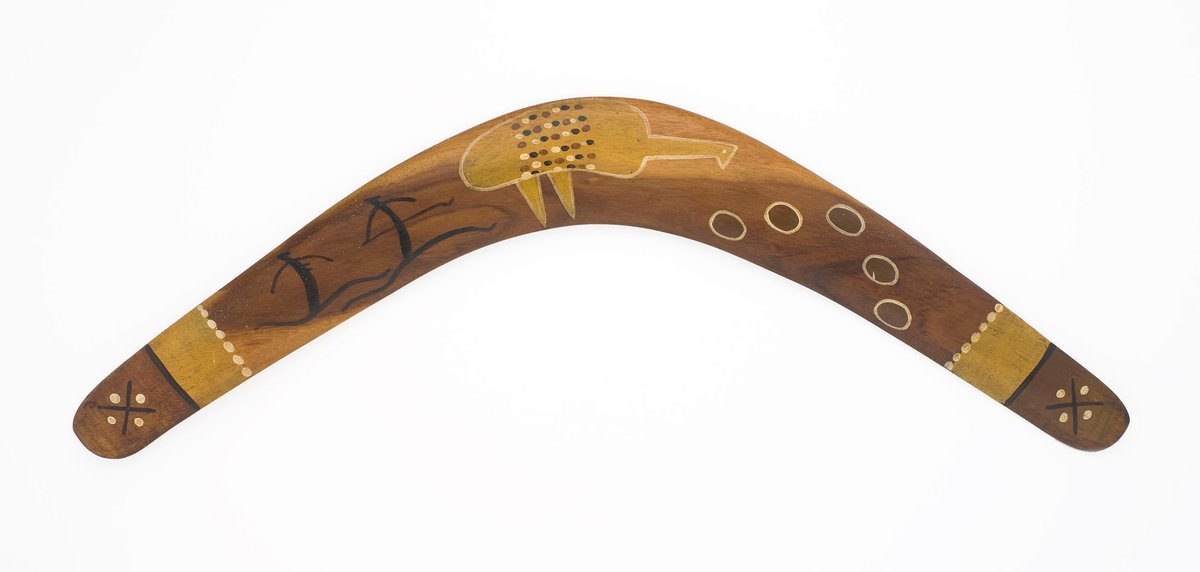 Bill Onus's Boomerang | ACMI collection | ACMI: Your museum of screen ...