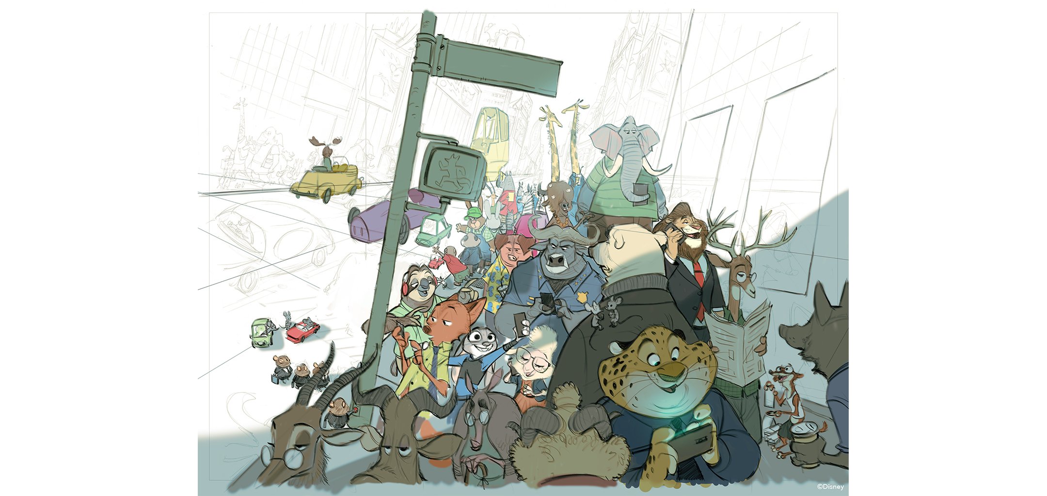 Zootopia: illustrating humanity through animals | ACMI: Your museum of ...