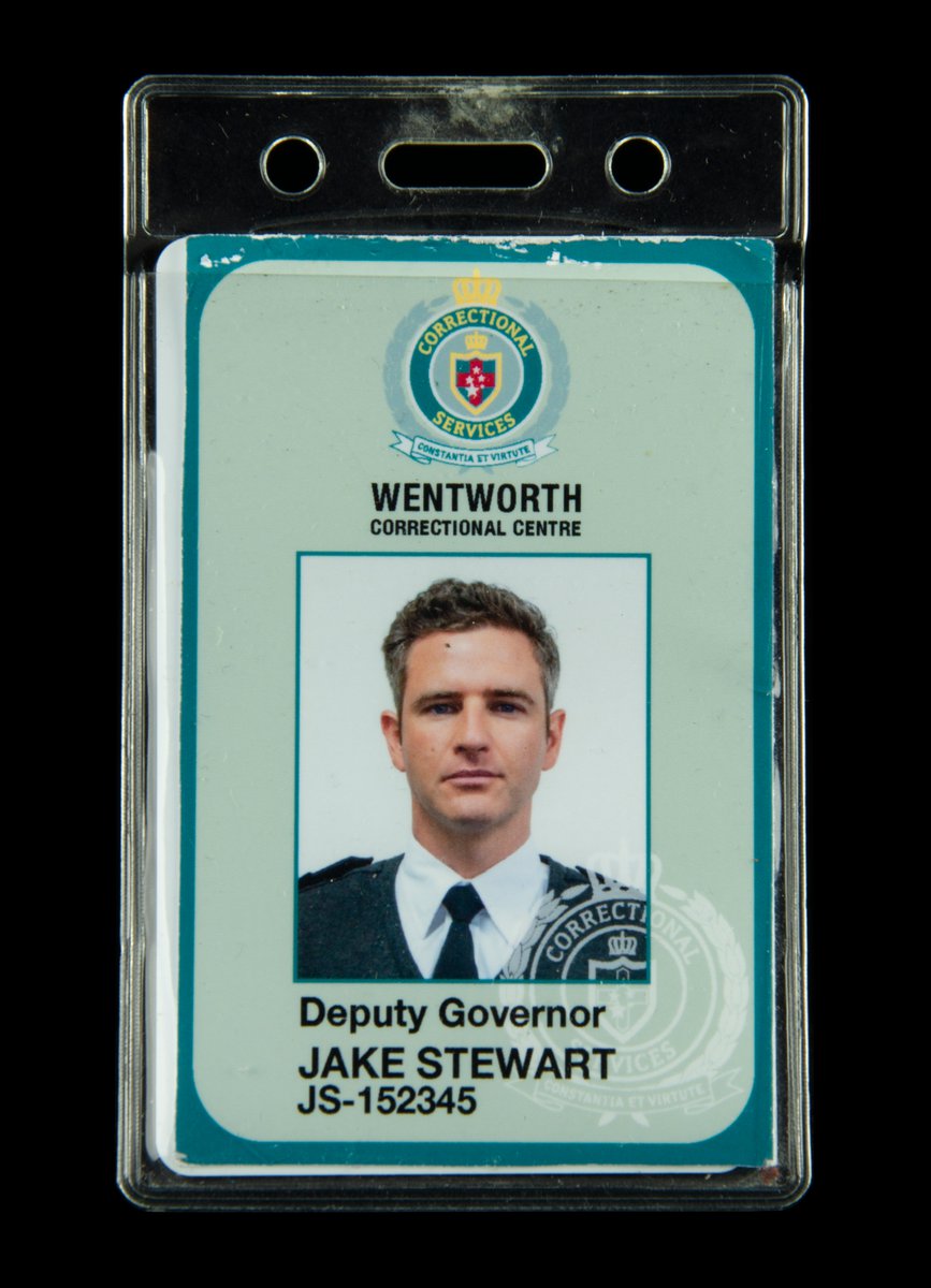 Wentworth Correctional Centre ID Pass for Jake Stewart | ACMI ...