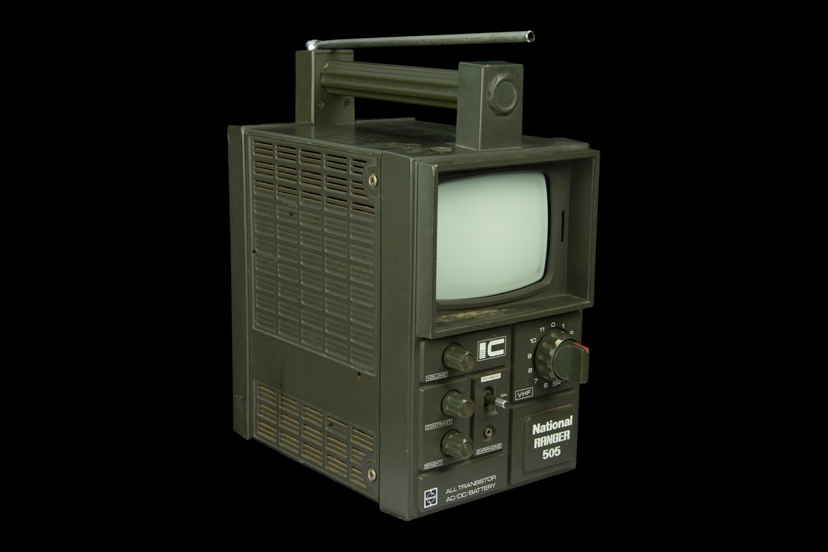 National Ranger 505 Transistor TV | National Panasonic | ACMI ...