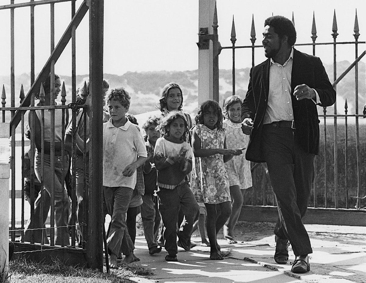 Bob Maza on set | 1972 | ACMI collection | ACMI: Your museum of screen ...