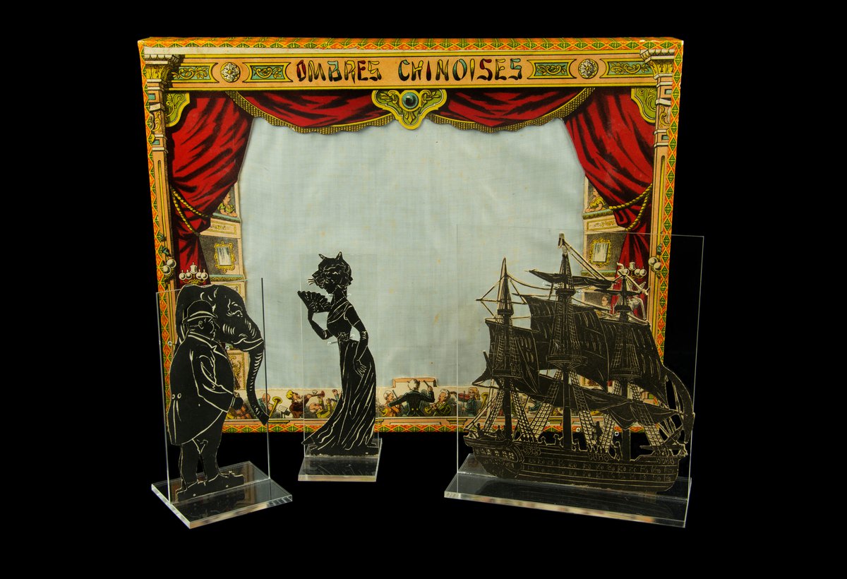 Grand Théâtre Fantasmagorique shadow play set | Leon Saussine | ACMI ...
