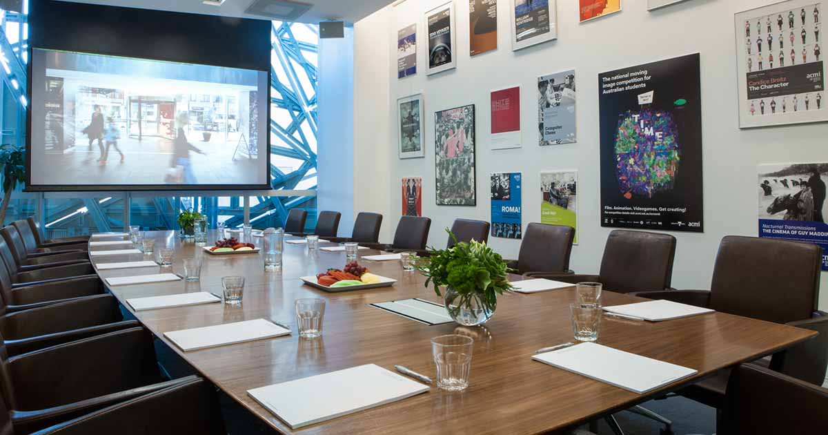 Hire the ACMI Boardroom | ACMI: Your museum of screen culture