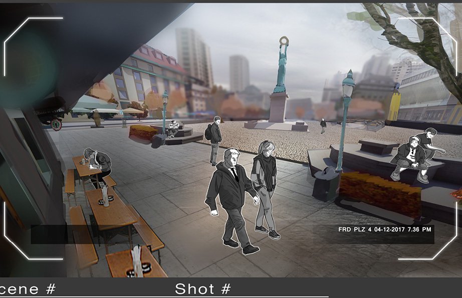 Orwell game screenshot of main square | ACMI collection | ACMI: Your ...