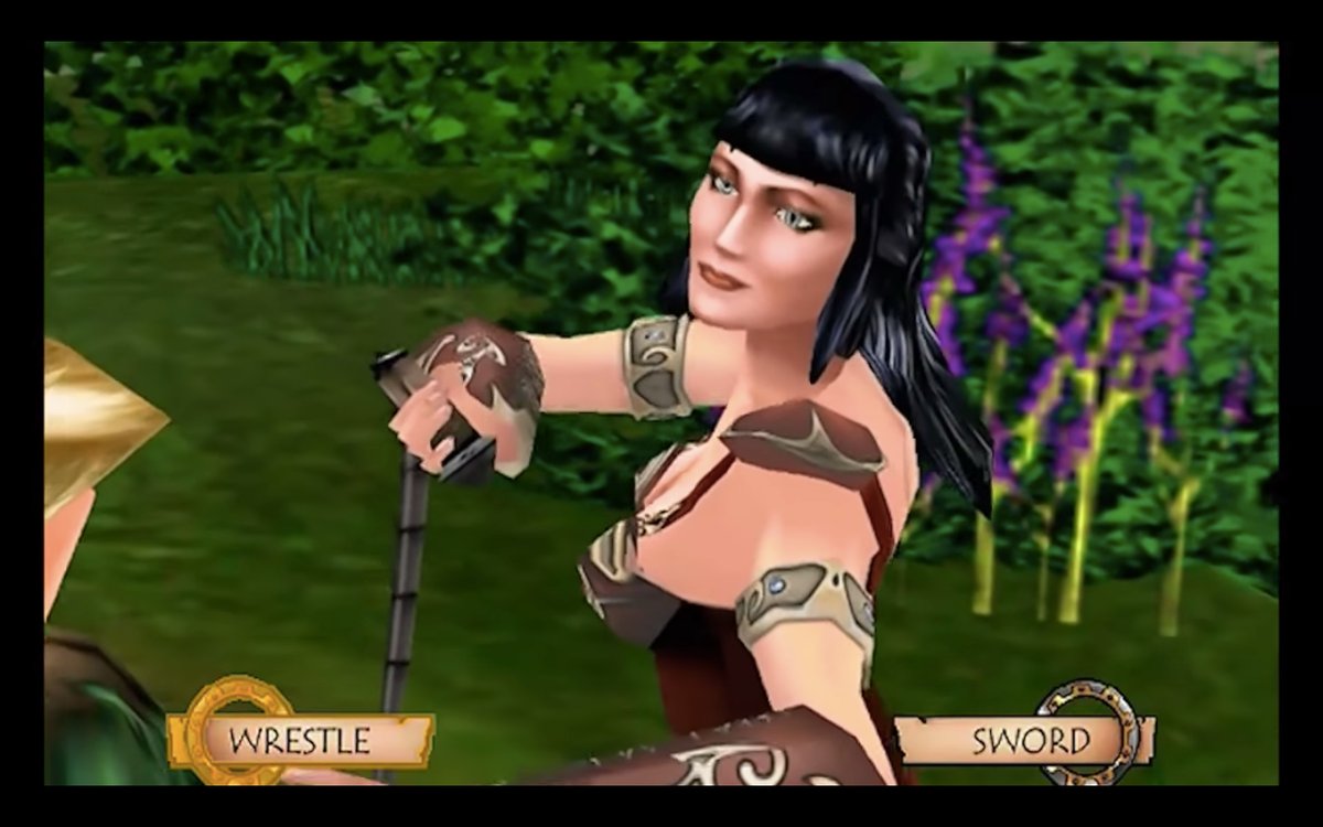 Screenshot from Xena Warrior Princess: Girls Just Wanna Have Fun | Brilliant Digital / Slingshot ...