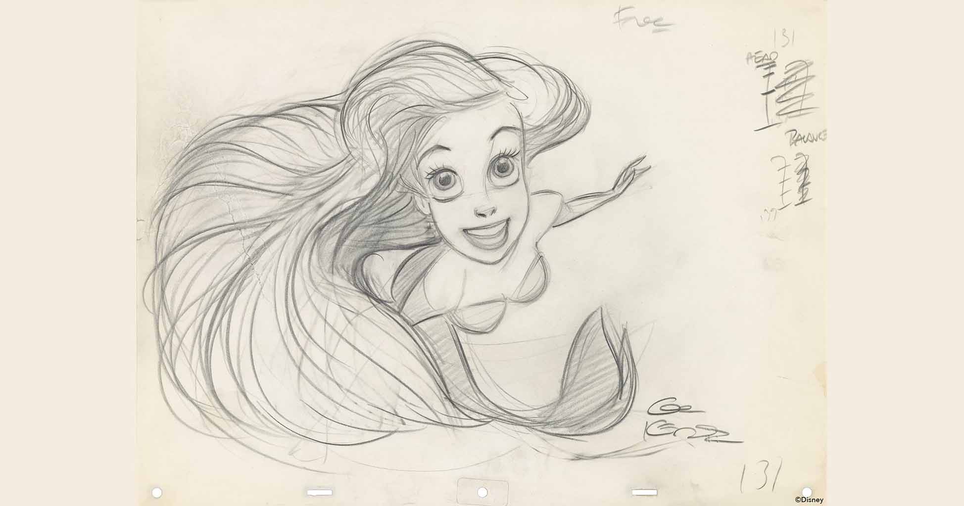 Disney Princess Concept Sketches