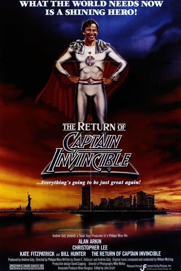 The Return of Captain Invincible | Philippe Mora | 1982 | ACMI ...